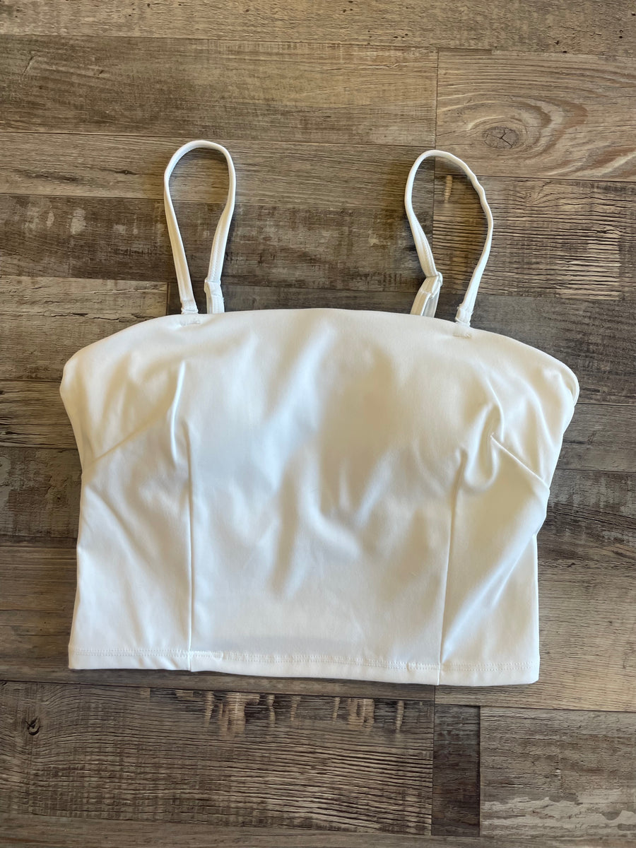 Padded Tube Top - White – Salt & Pepper Boutique